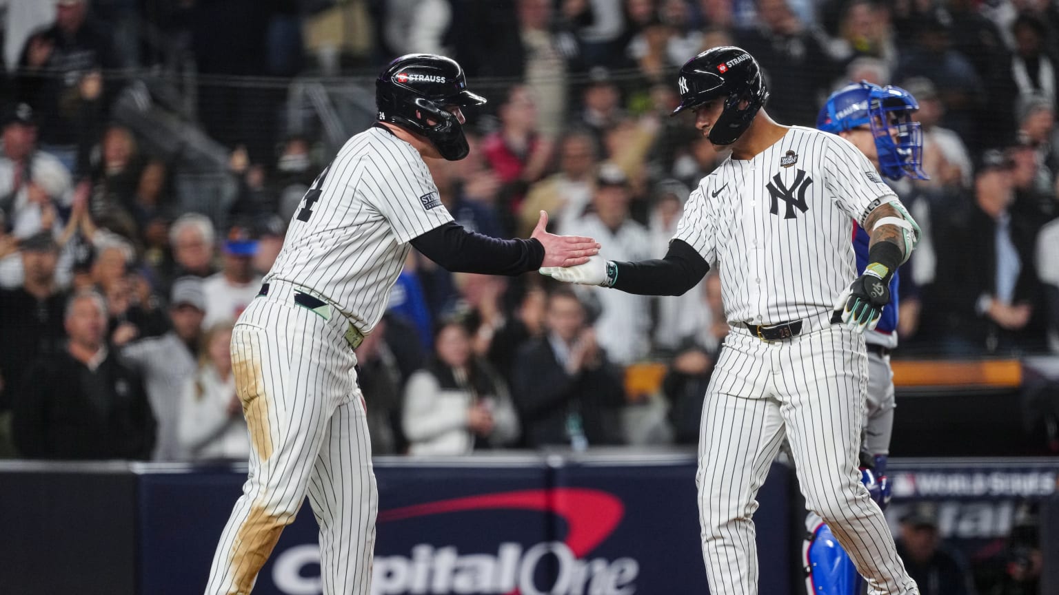 Yankees plate five runs in the bottom of the 8th | 10/29/2024 | New ...