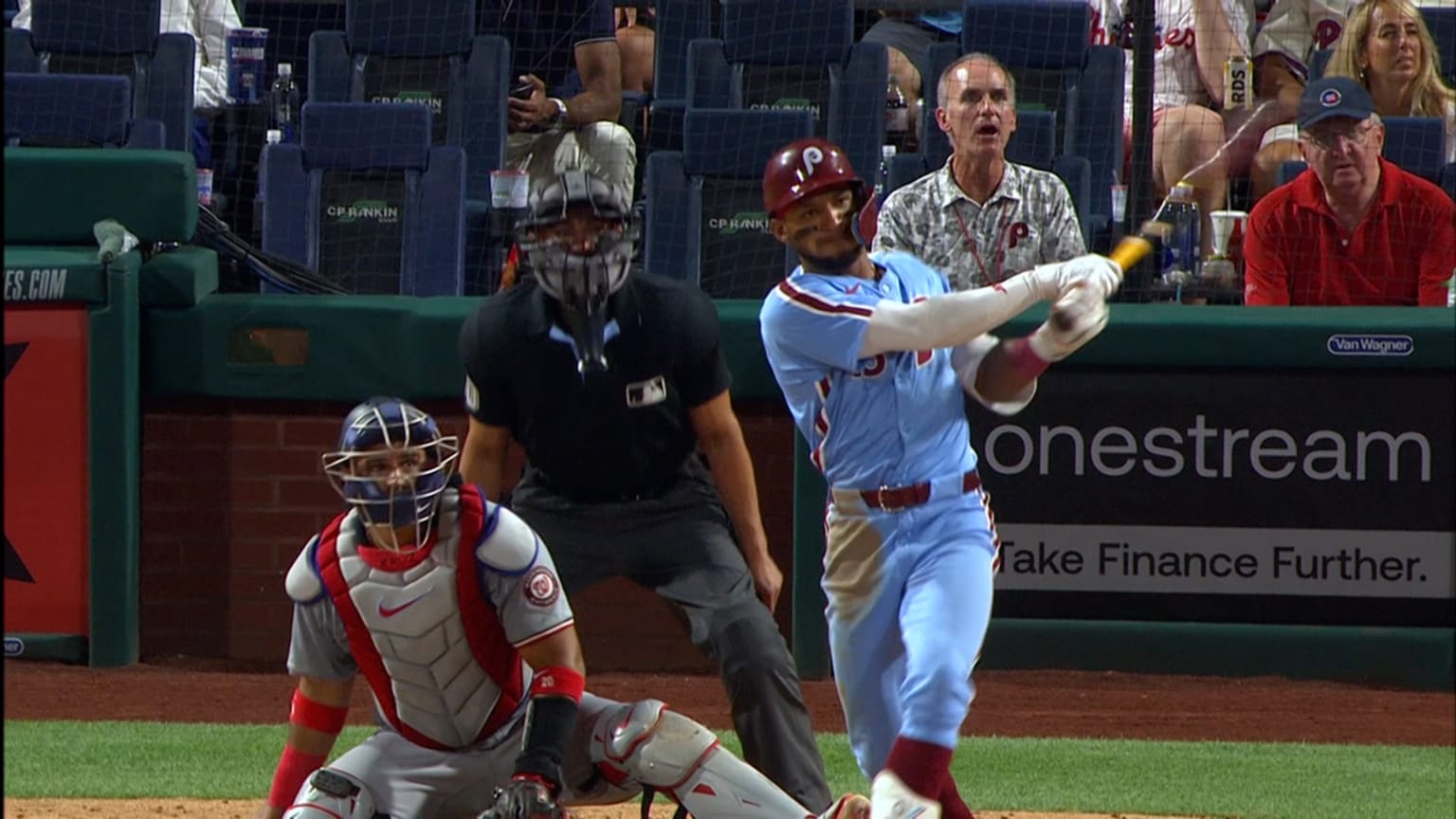 Johan Rojas' two-run single | 08/15/2024 | Philadelphia Phillies