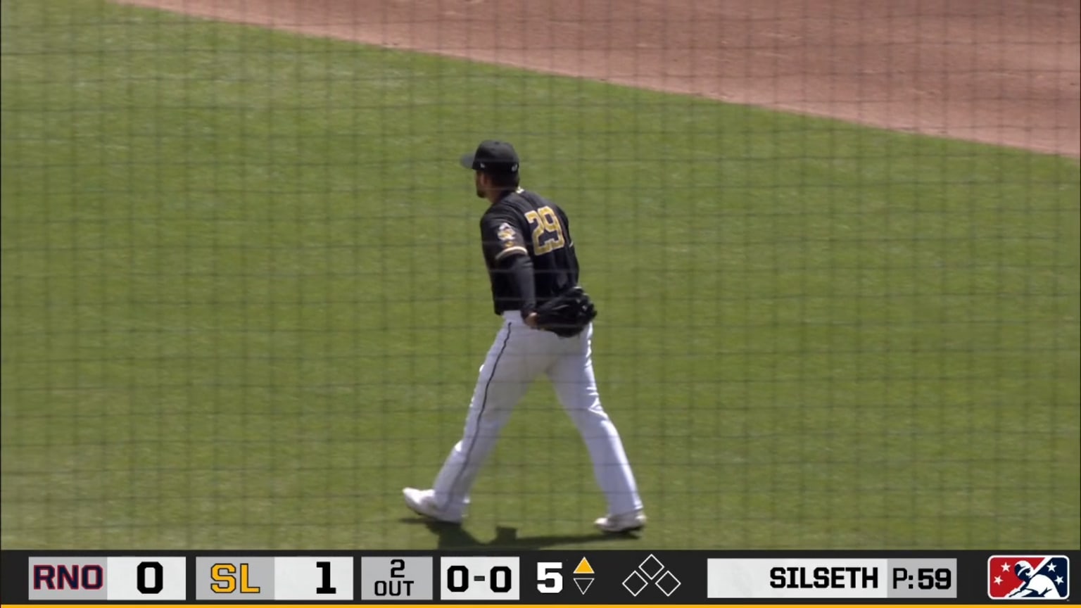 Chase Silseth racks up second strikeout in the 5th | 04/19/2023 | Los ...