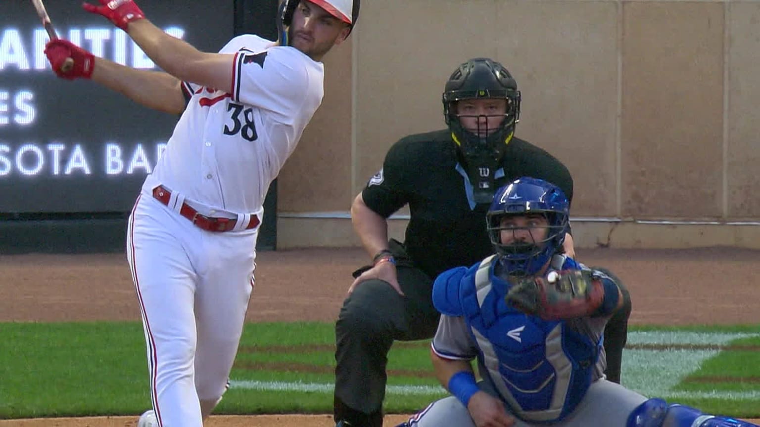 Matt Wallner clears the bases with a triple to right | 08/25/2023 ...
