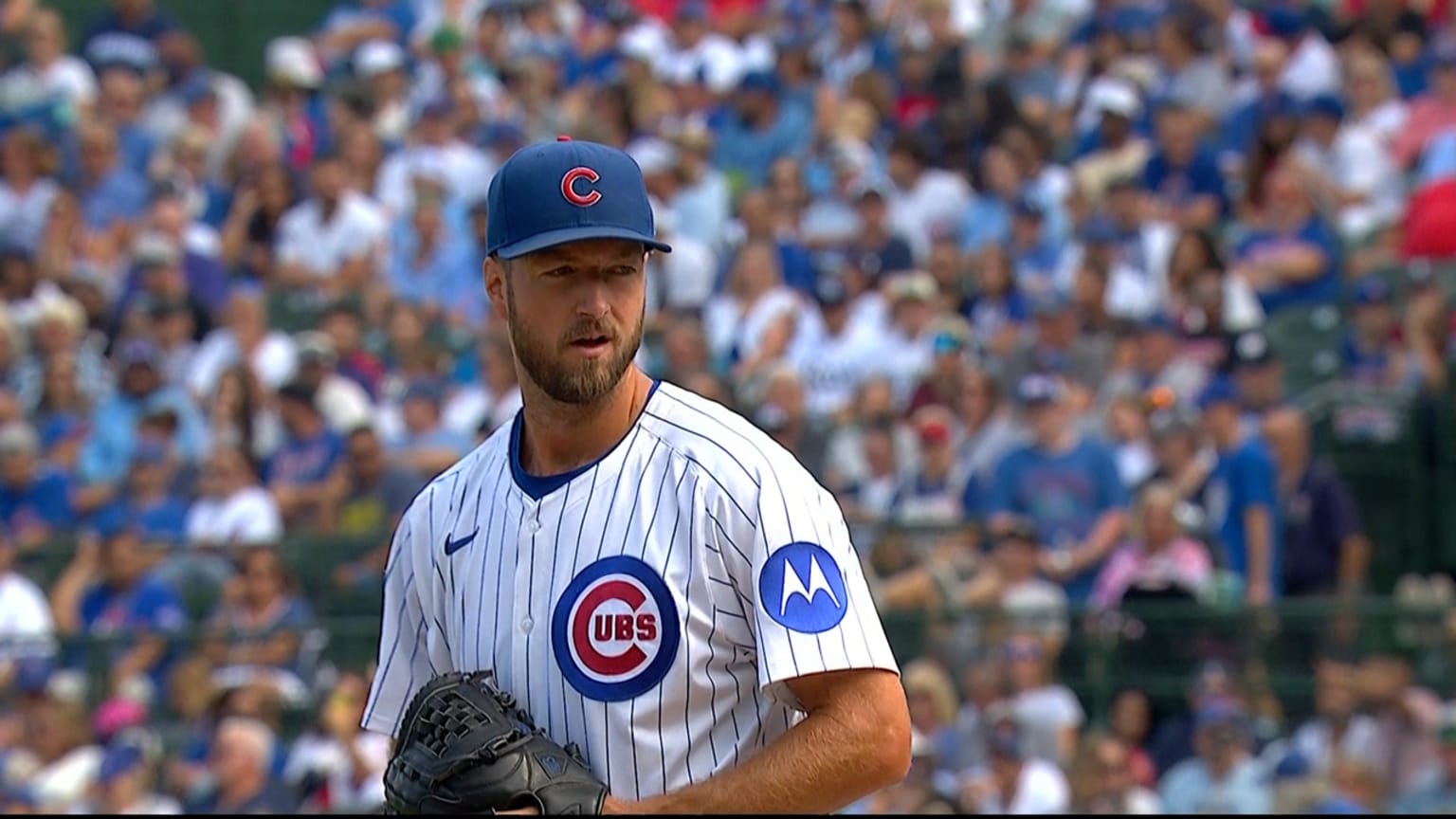 Colin Rea strikes out Josh Lowe | 09/13/2025 | Chicago Cubs