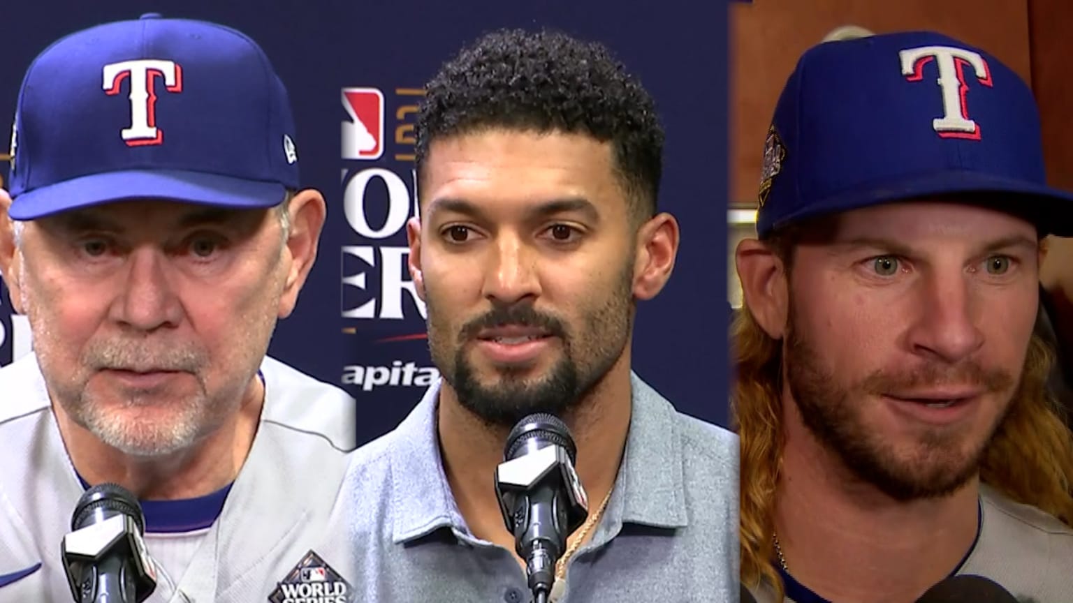 The Rangers discuss their big Game 4 victory | 11/01/2023 | Texas Rangers