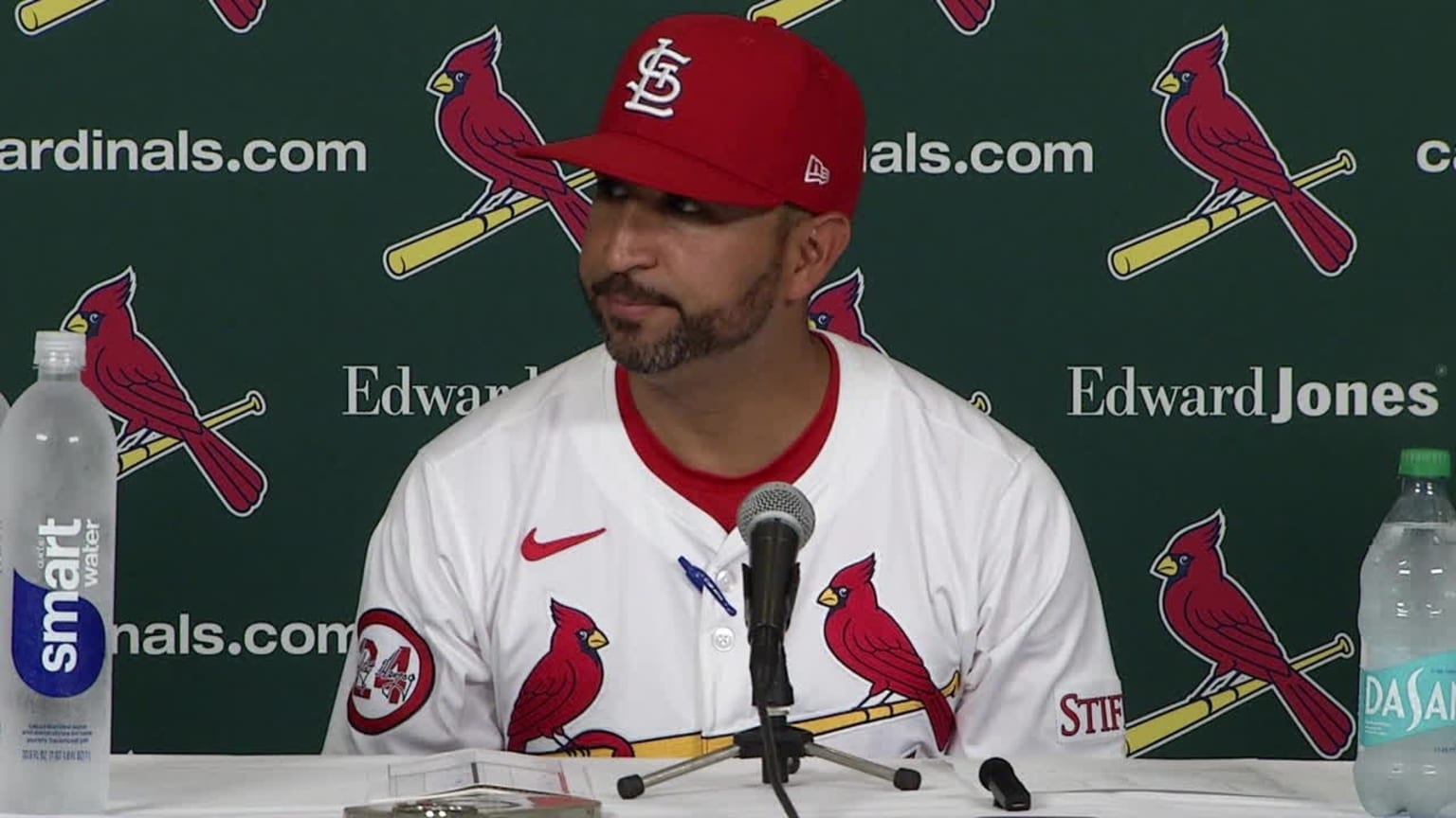 Oliver Marmol on Michael Siani's great catch in win | 06/24/2024 | St ...