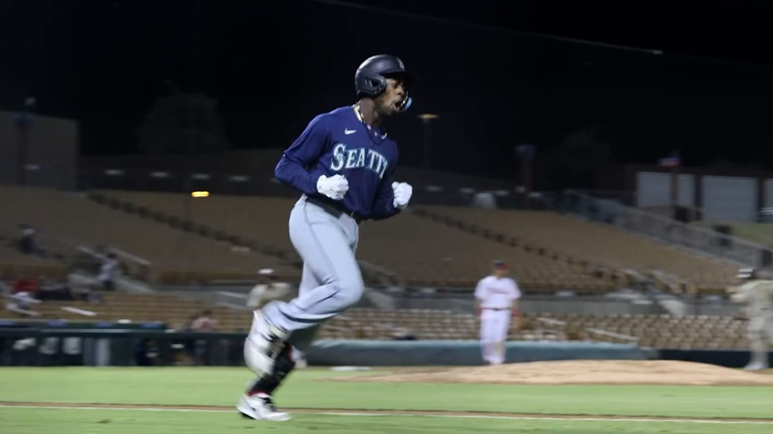 Ryan Bliss crushes a grand slam to deep left field | 11/11/2023 ...