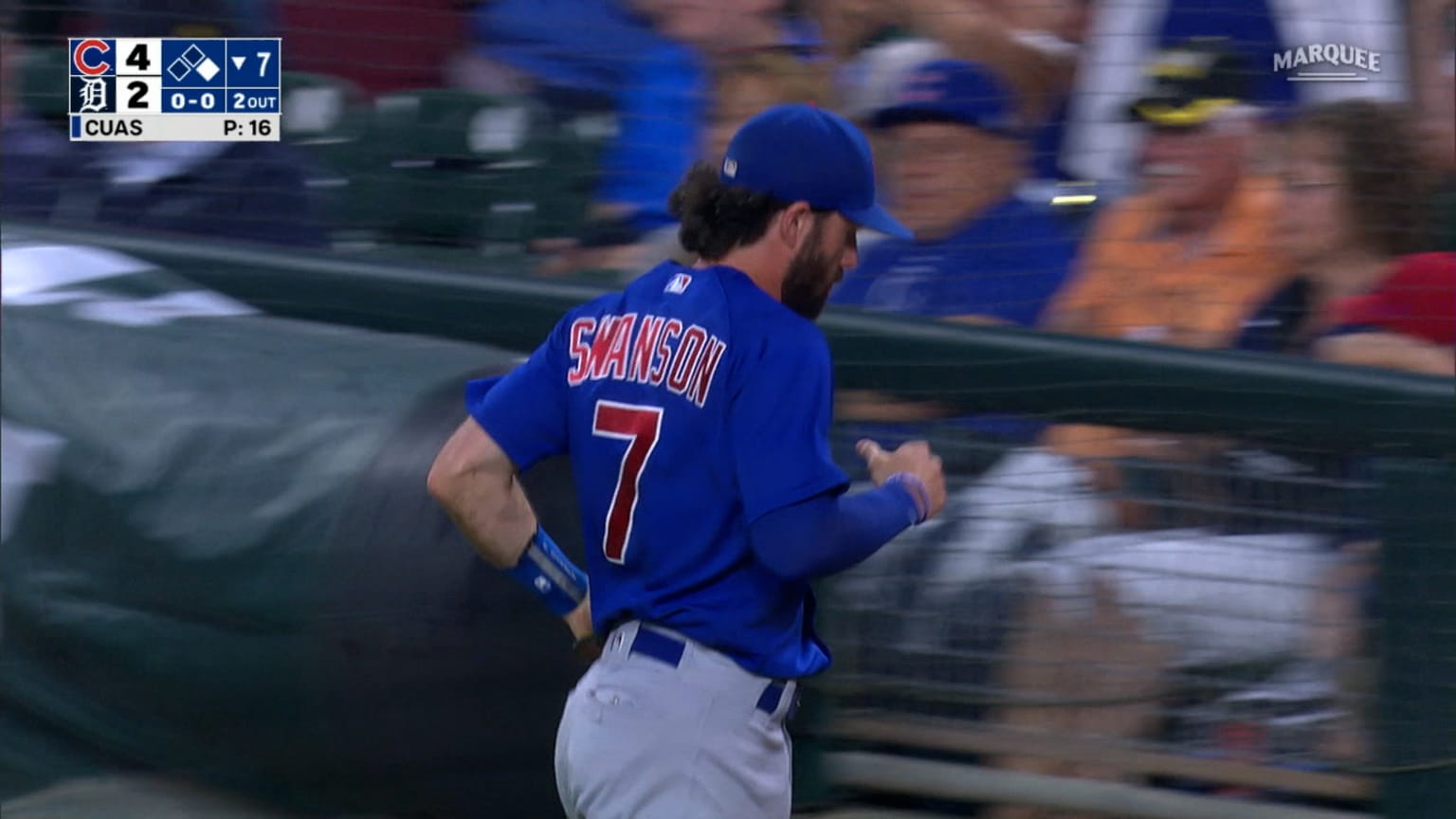 Dansby Swanson starts the nice double play | 08/21/2023 | Chicago Cubs