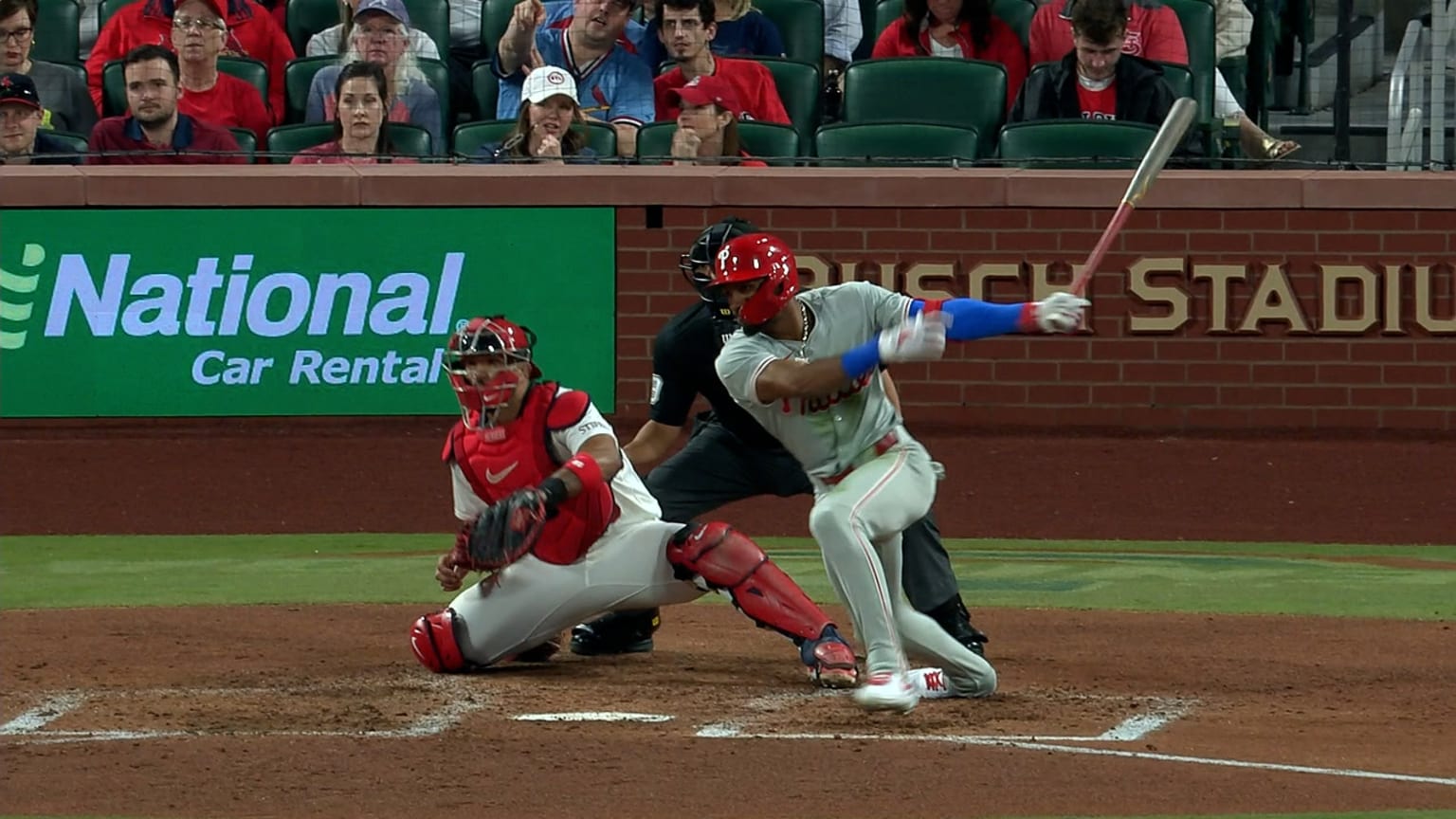 Johan Rojas opens scoring with single | 04/08/2024 | Philadelphia Phillies