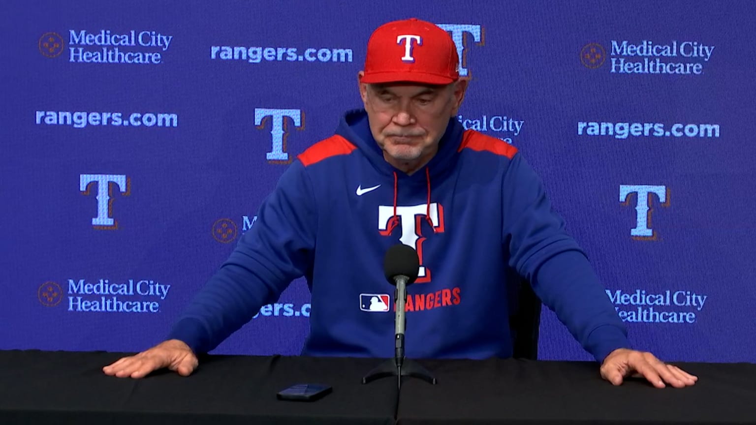 Bruce Bochy on the bullpen, resilience in 10-6 loss | 06/30/2025 | Texas Rangers