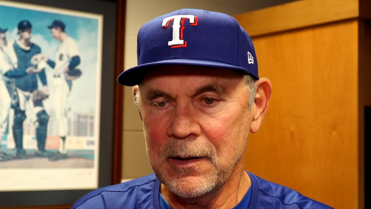 Bruce Bochy on Dunning, offensive output in win | 04/12/2024 | Texas ...