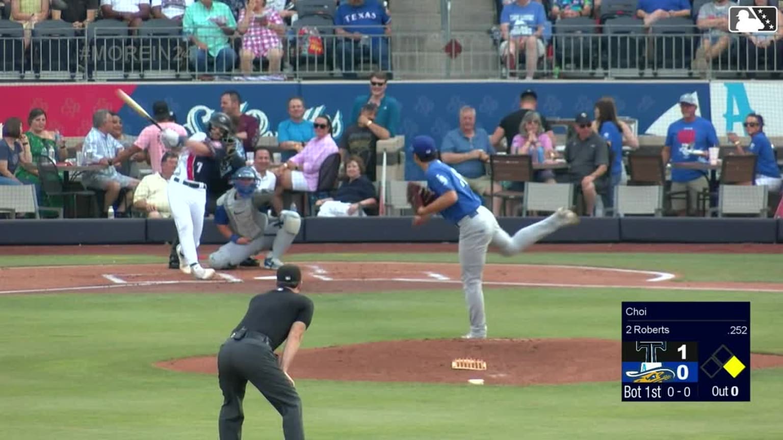 Caleb Roberts' fifth homer of the season | 06/09/2024 | Arizona ...