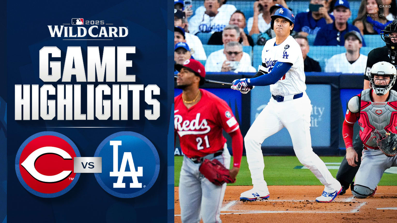 Reds vs. Dodgers Game 1 Highlights | 09/30/2025 | Los Angeles Dodgers
