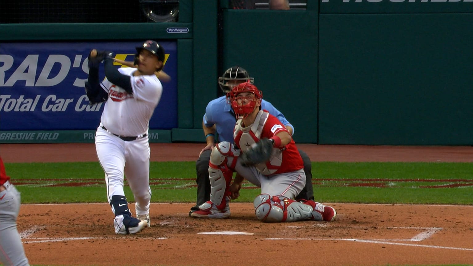 Bo Naylor belts three-run homer to right in the 2nd | 09/26/2023 | Cleveland Guardians