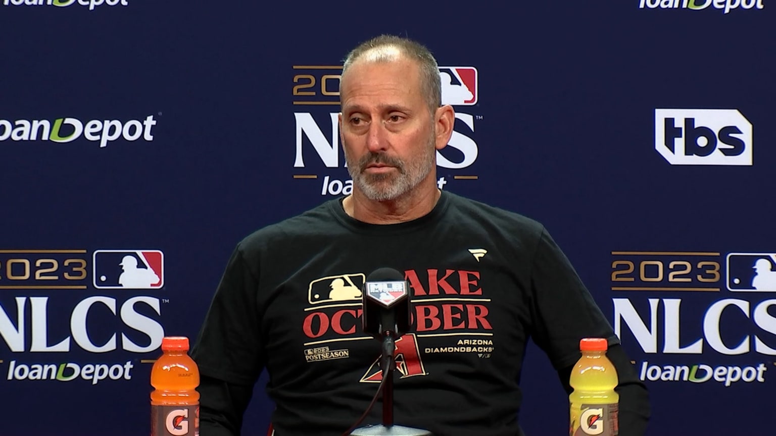 The Diamondbacks speak to the media | 10/15/2023 | Arizona Diamondbacks