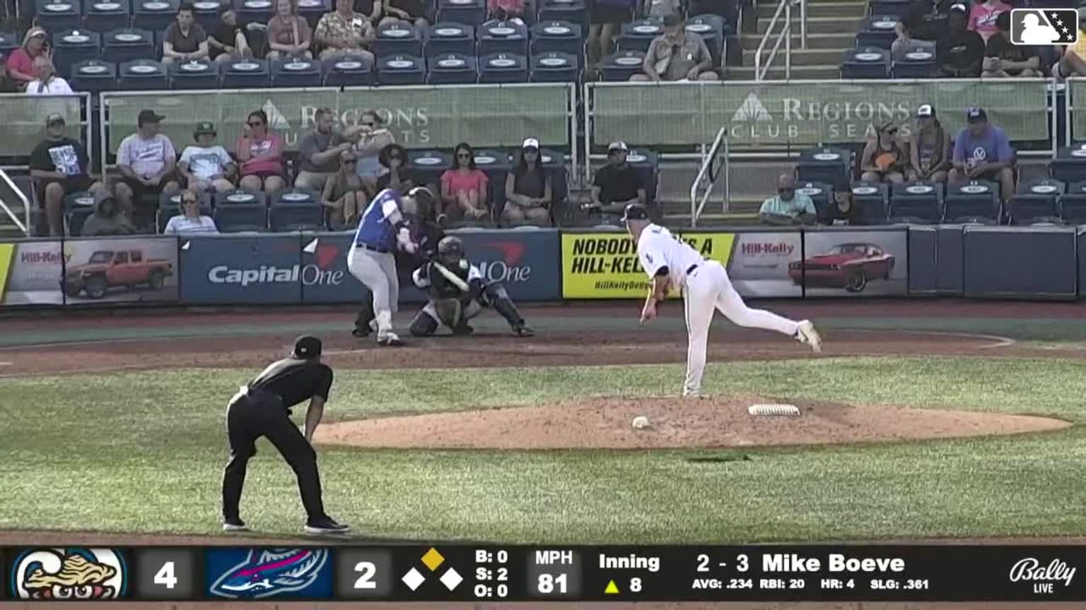 Mike Boeve triples to right-center | 07/03/2025 | Milwaukee Brewers