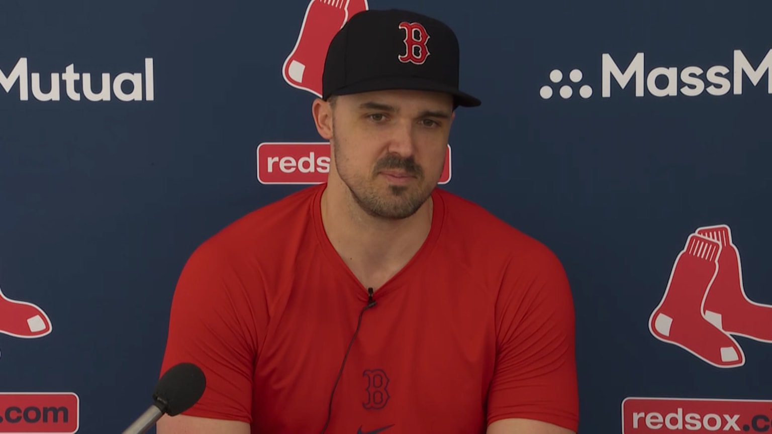 Adam Duvall press conference | 02/17/2023 | Boston Red Sox