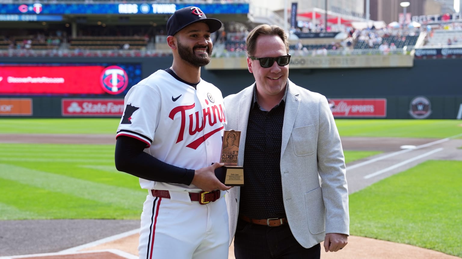 Pablo López talks Roberto Clemente Award, more | 09/15/2024 | Minnesota ...
