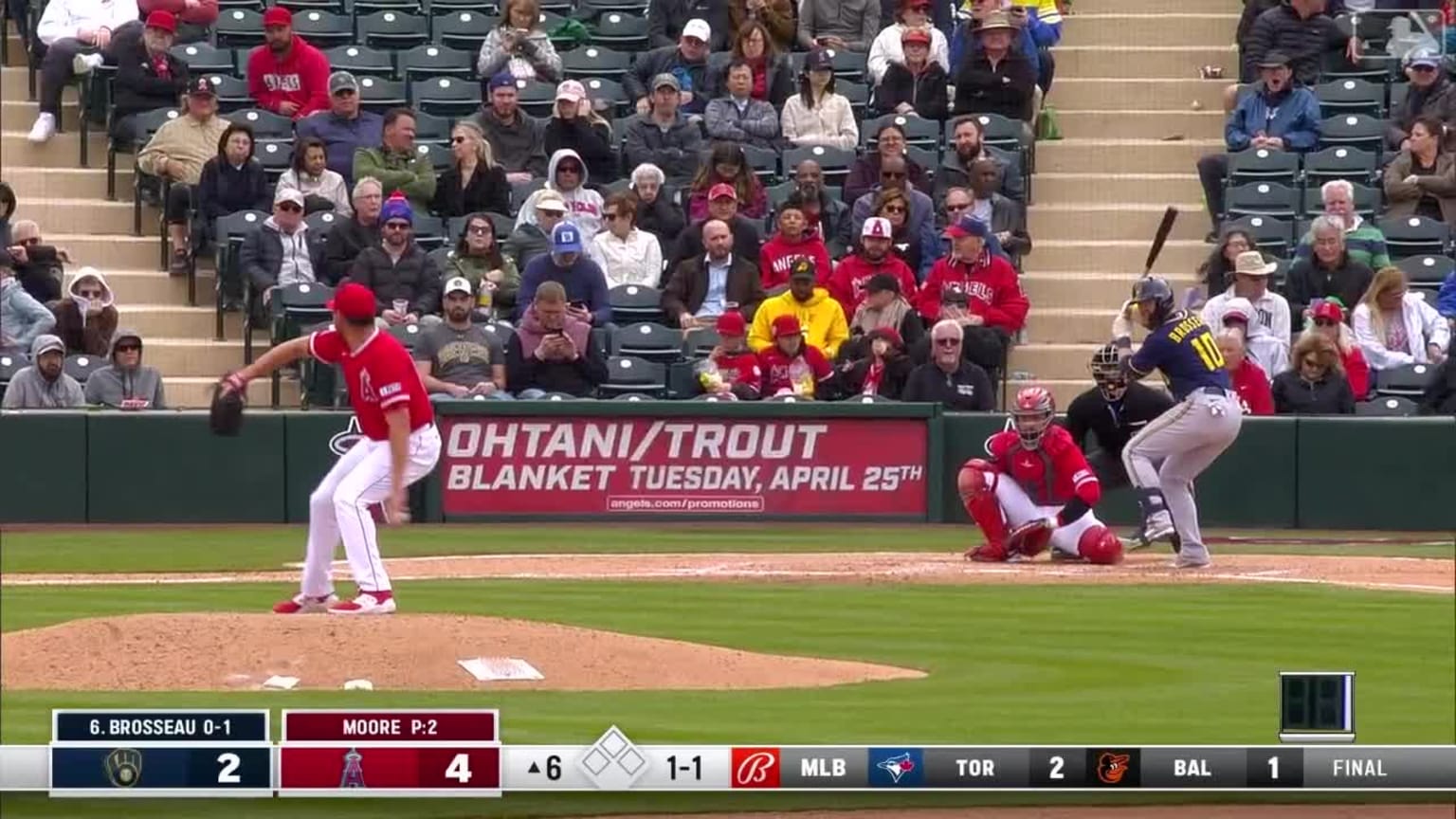Mike Brosseau hits a solo home run to left field | 03/01/2023 | MLB.com