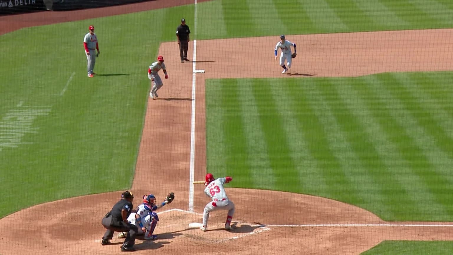 Michael Siani's RBI squeeze play | 04/28/2024 | St. Louis Cardinals