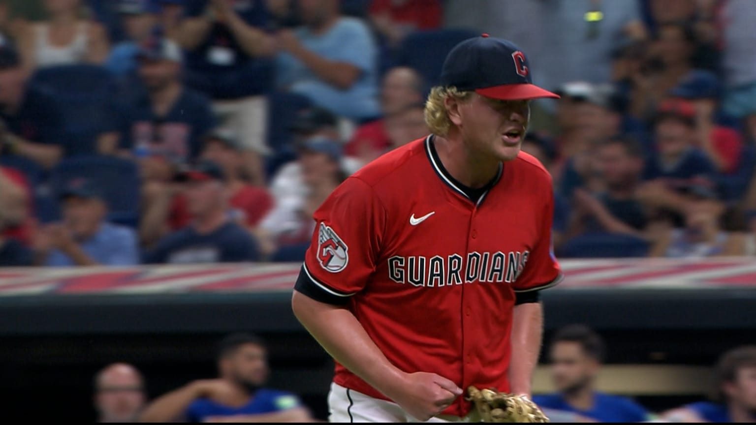 Nic Enright escapes the jam | 06/25/2025 | Cleveland Guardians