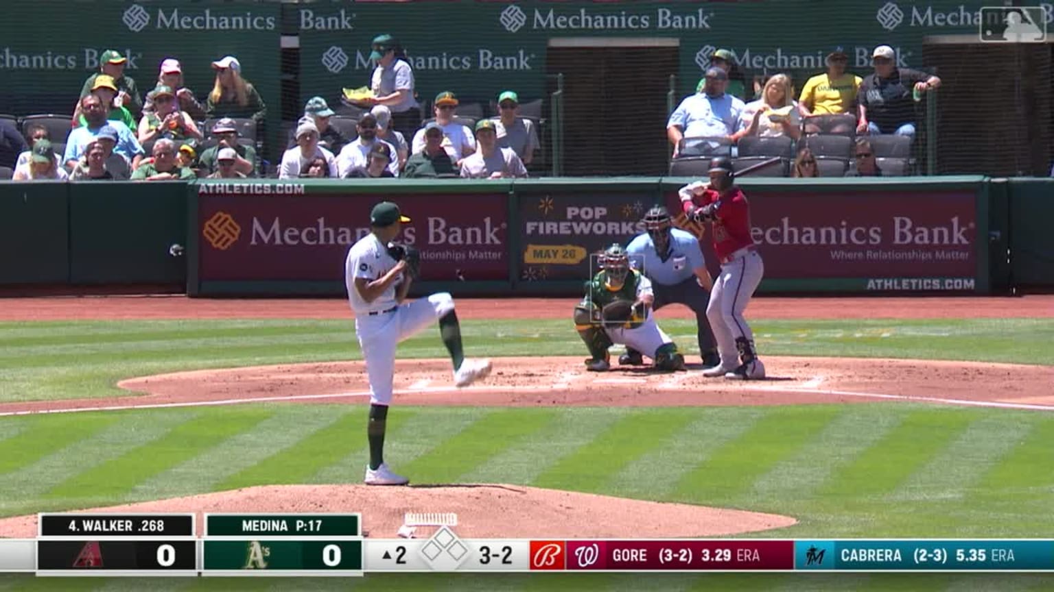 Walker se vuela la cerca por el central | 17/05/2023 | Los D-Backs de ...