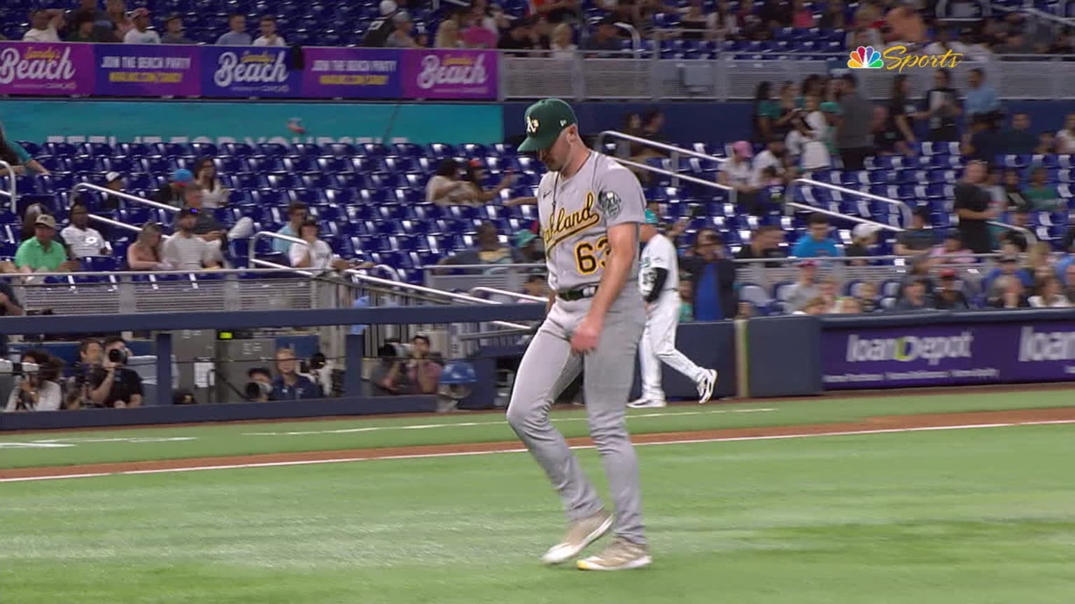 Hogan Harris poncha a cinco en notable relevo | 02/06/2023 | Los Atléticos