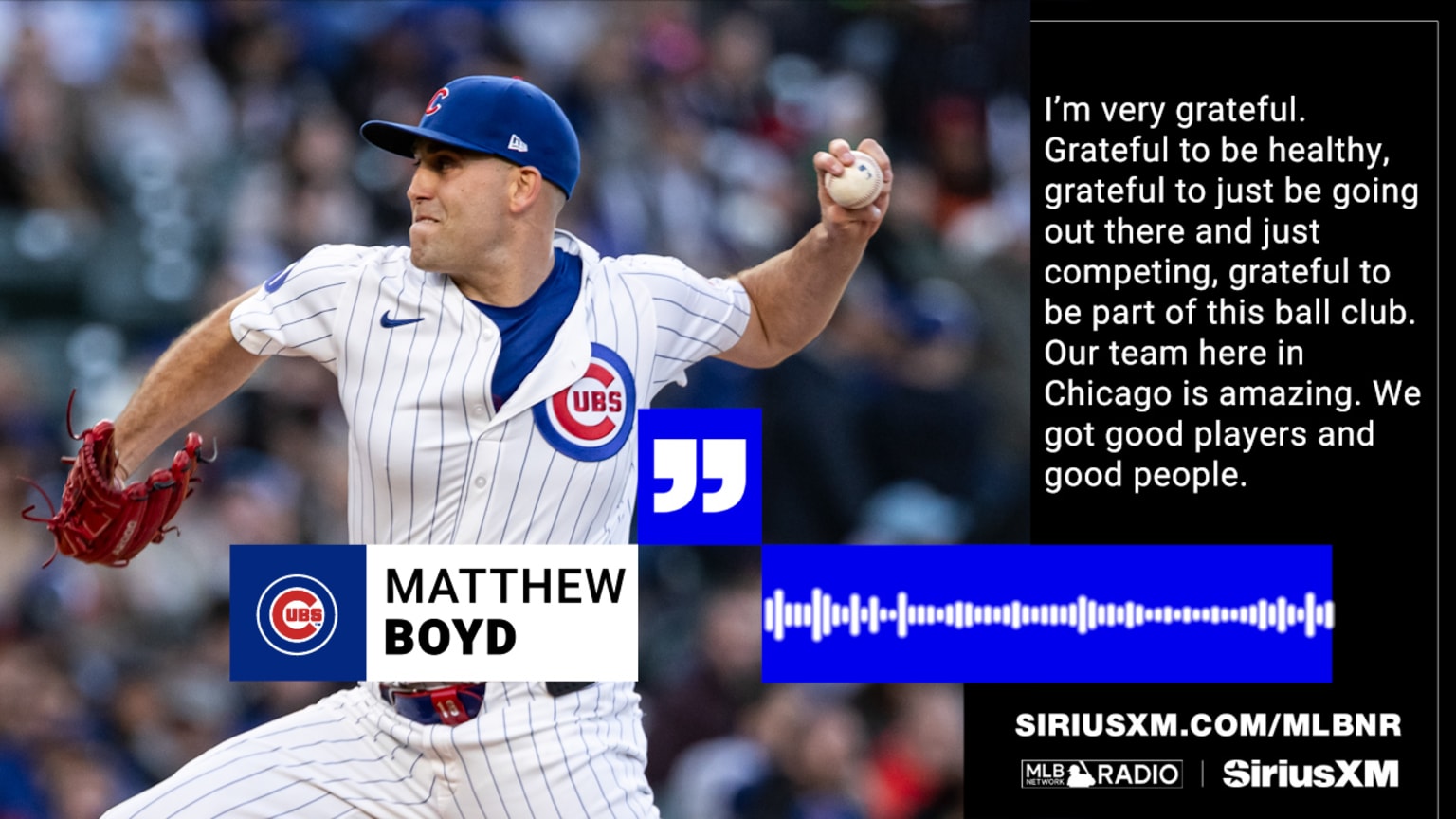 Matthew Boyd on opportunity with Cubs, mentality | 05/13/2025 | Chicago ...