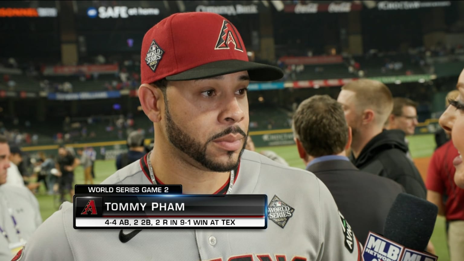 Tommy Pham talks his four-hit night in Game 2 win | 10/29/2023 ...