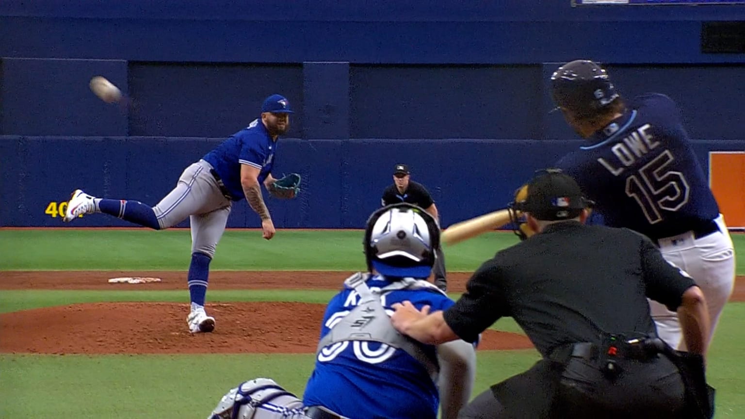 Josh Lowe impulsa con doble en el 2do | 25/05/2023 | Los Rays de Tampa Bay