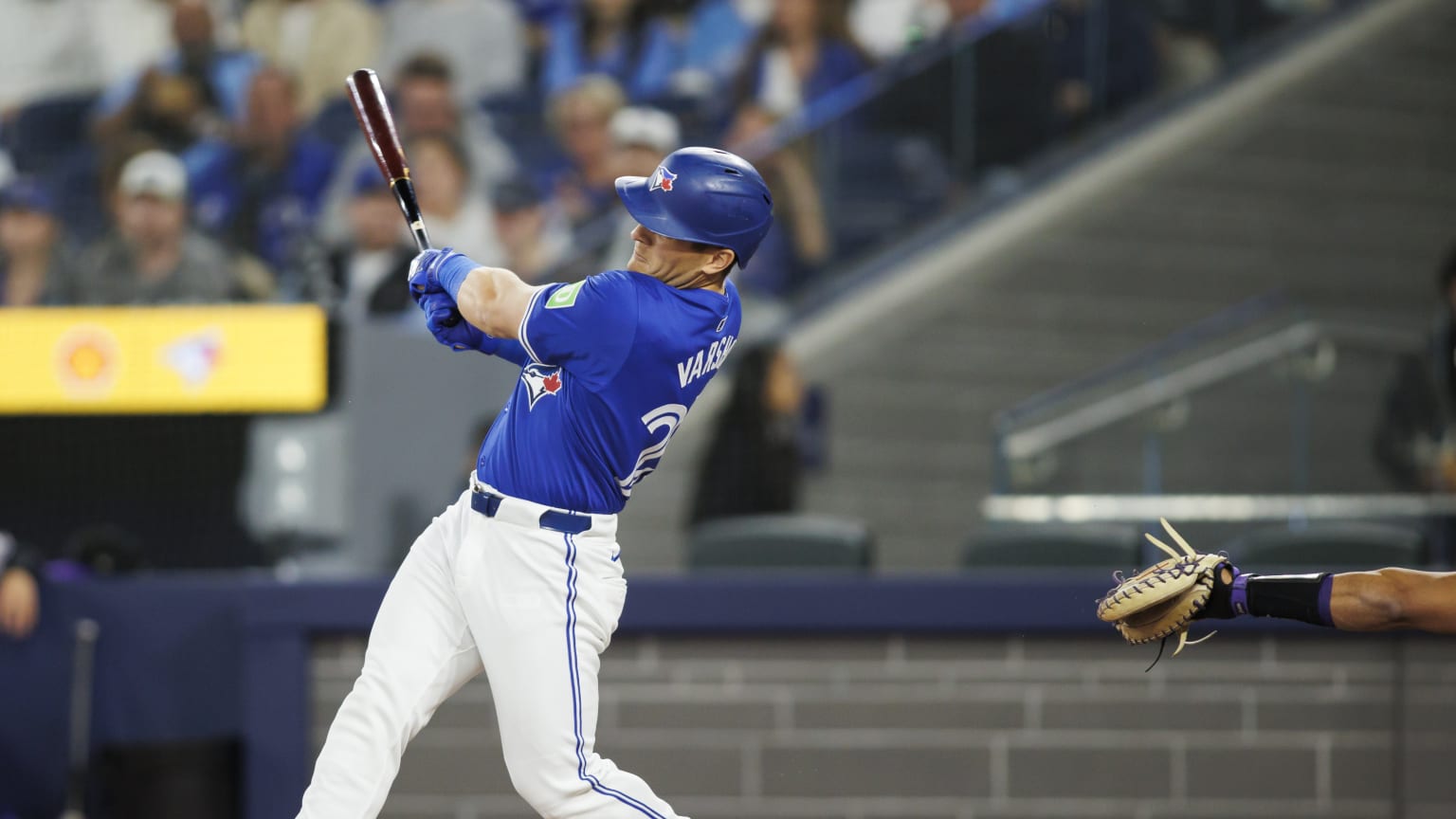 Daulton Varsho powers a grand slam to right field | 04/13/2024 ...