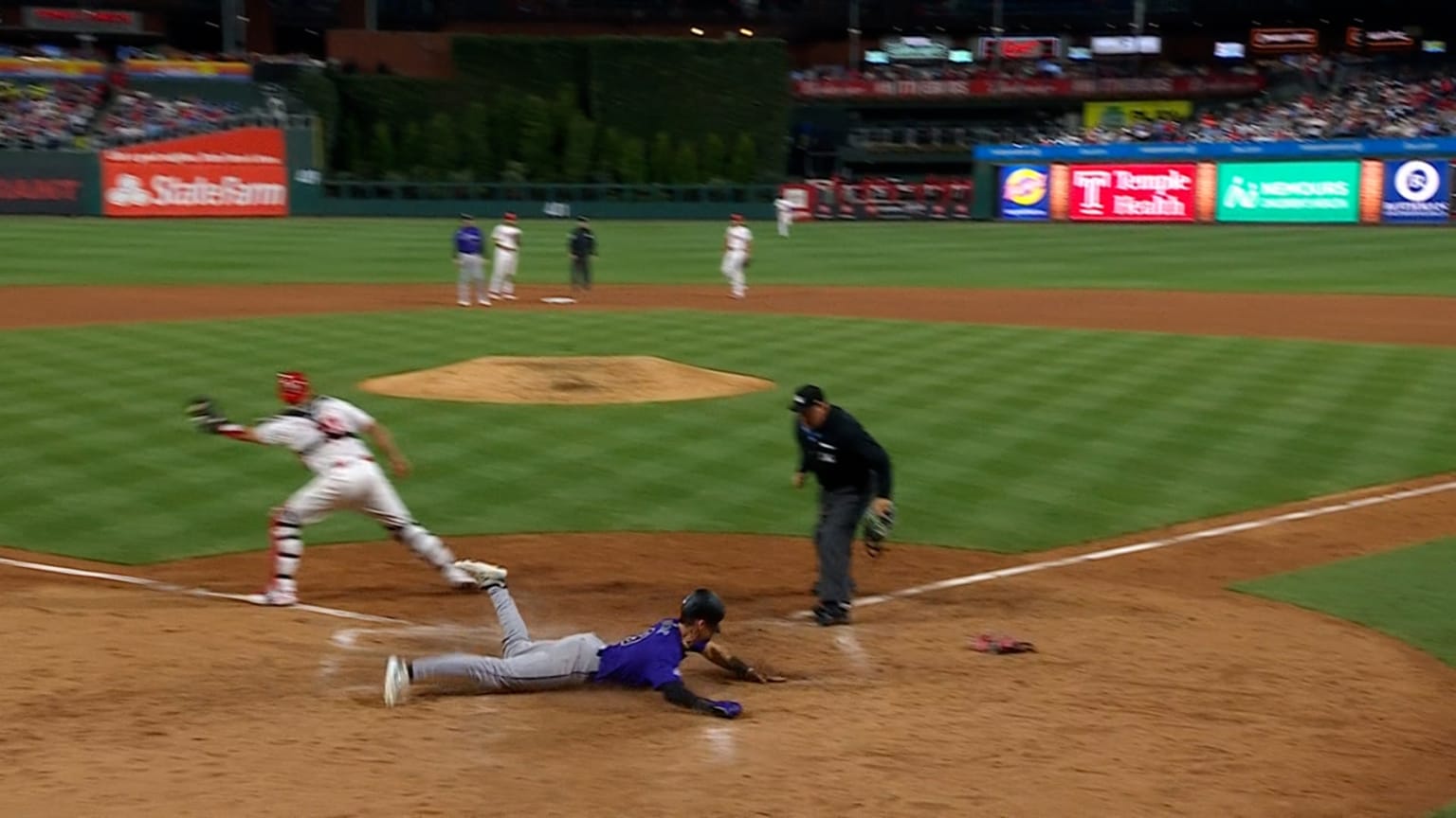 Elehuris Montero's sacrifice fly | 04/17/2024 | Colorado Rockies