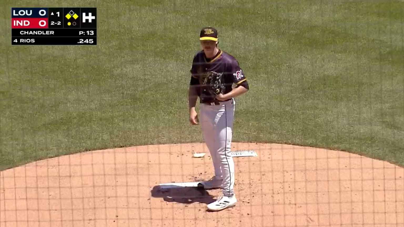 Pirates top prospect Bubba Chandler strikes out seven | 05/18/2025 ...