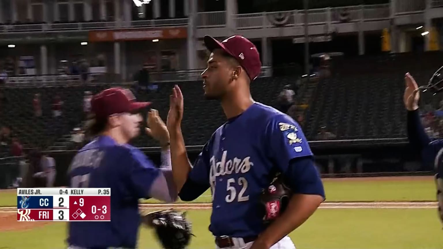 Antoine Kelly records the final out of the game | 08/26/2023 | MLB.com