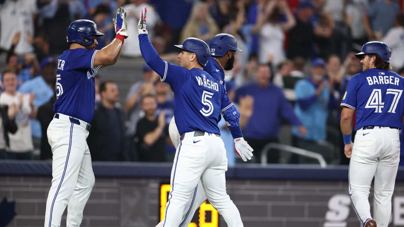 Daulton Varsho's grand slam (20) | 09/25/2025 | Toronto Blue Jays