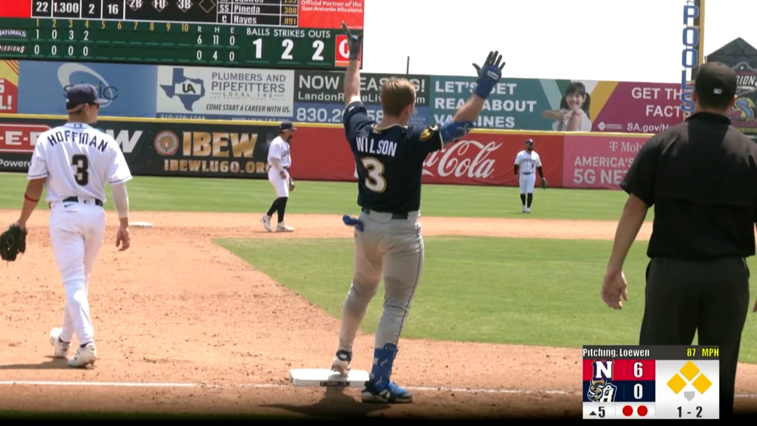 Peyton Wilson's four-hit game | 04/20/2025 | Kansas City Royals