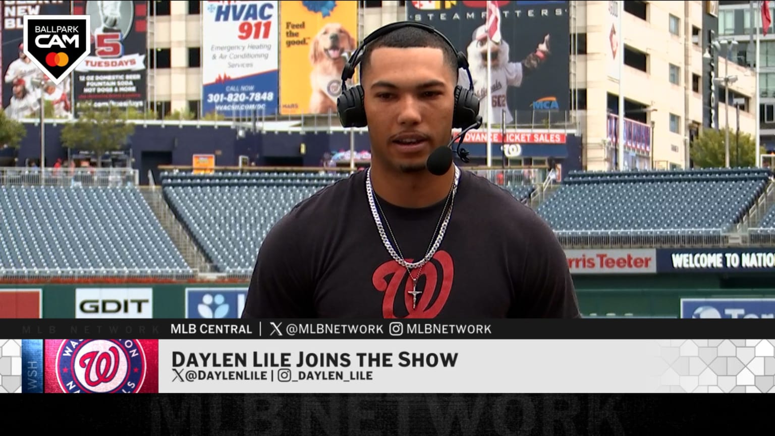 Daylen Lile talks about his routine, father and more | 09/16/2025 ...
