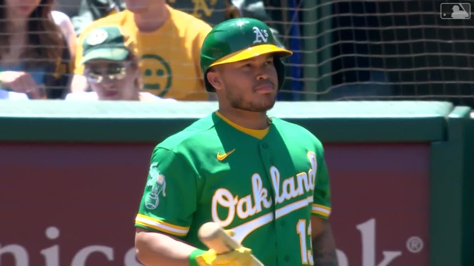 Jordan Diaz extends the A's lead with an RBI single | 04/29/2023 ...