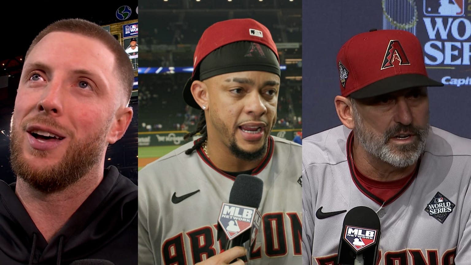 D-backs talk Game 2 win over the Rangers | 10/28/2023 | Arizona ...