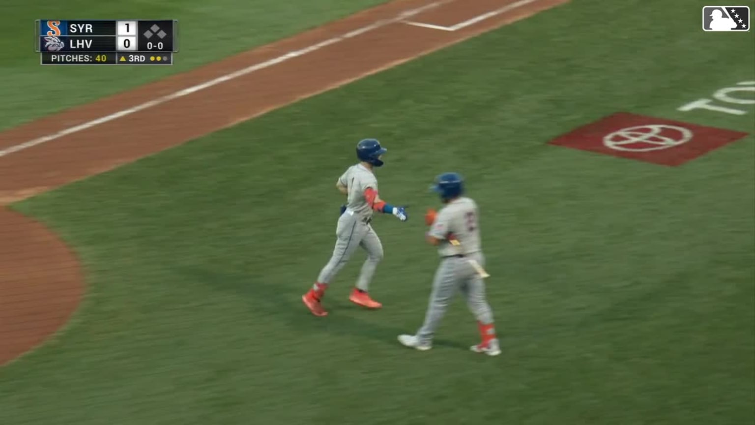 Drew Gilbert's solo home run | 09/01/2024 | New York Mets