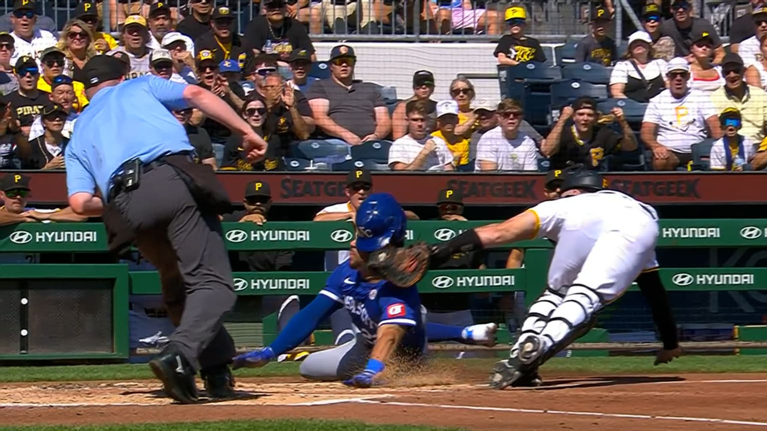 Billy Cook throws out Tommy Pham after a review | 09/15/2024 | Kansas ...