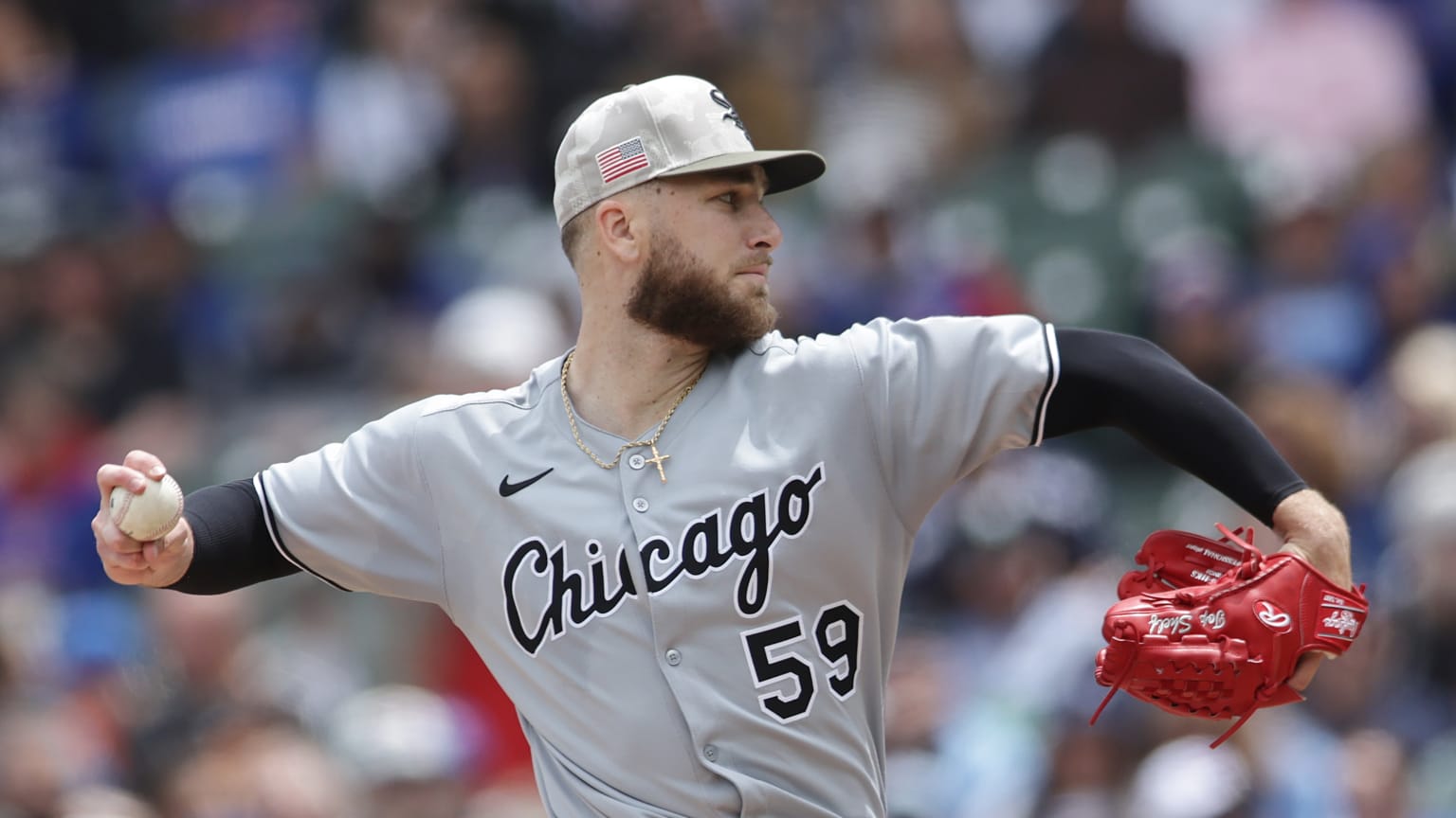 Sean Burke strikes out four over 4 2/3 innings | 05/17/2025 | Chicago ...