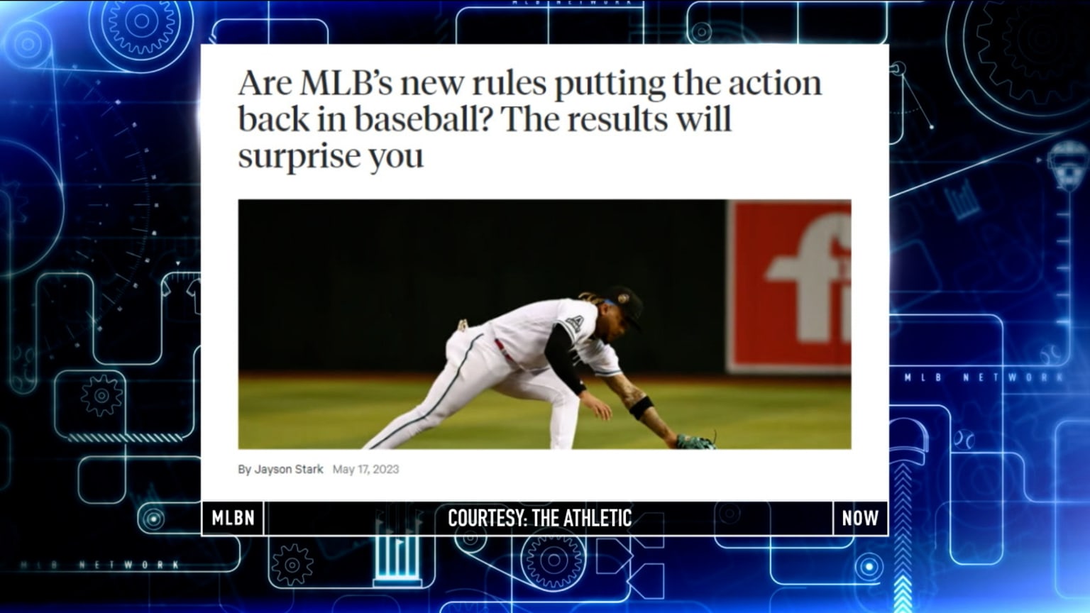 Jayson Stark discusses impact of new rules on MLB Now | 05/19/2023 ...
