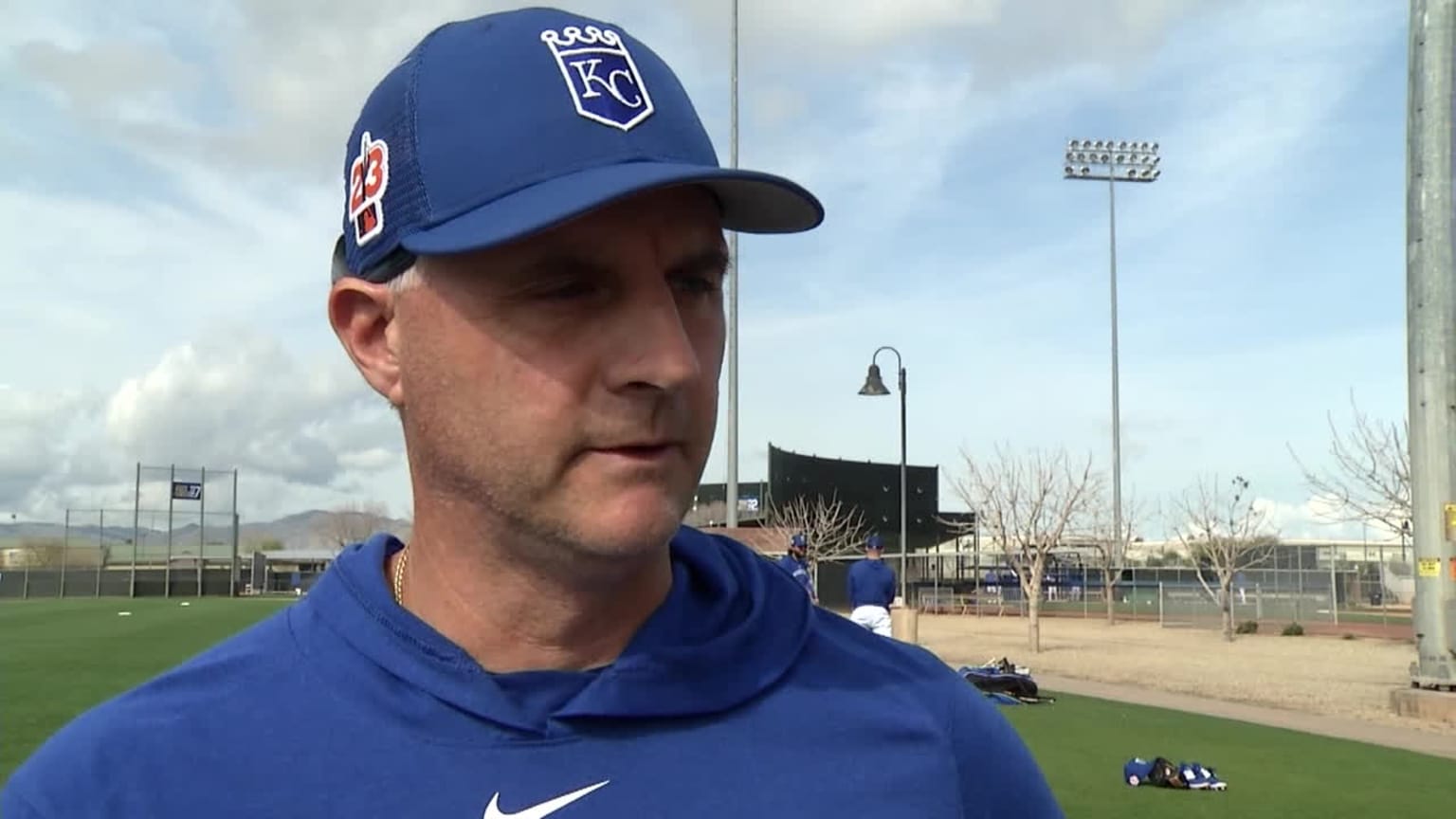Matt Quatraro on Franmil Reyes and Jackson Kowar | 03/17/2023 | Kansas ...