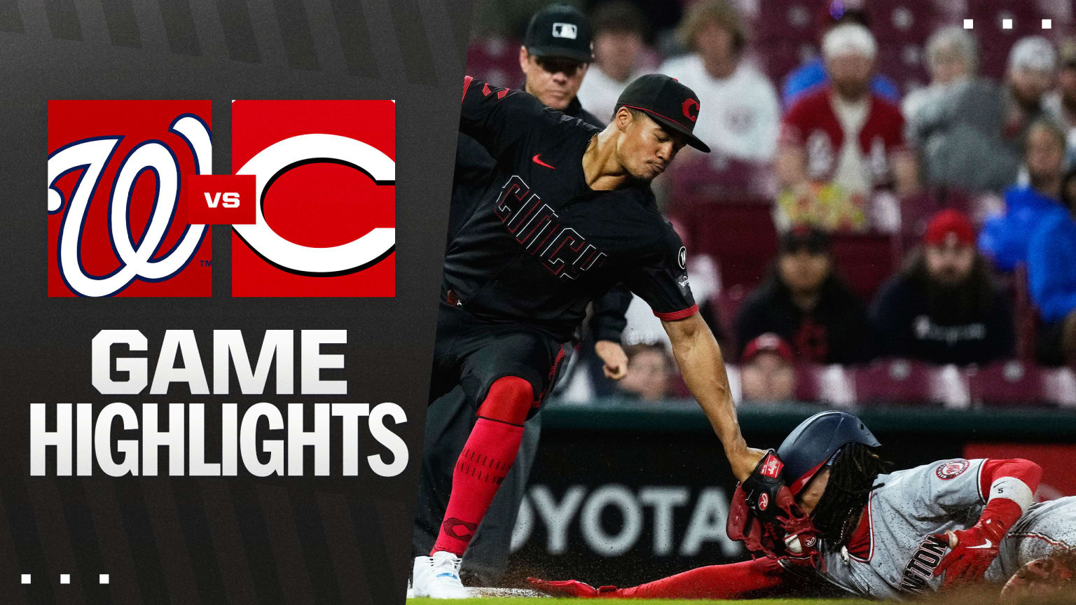 Nationals vs. Reds Highlights | 05/02/2025 | Cincinnati Reds