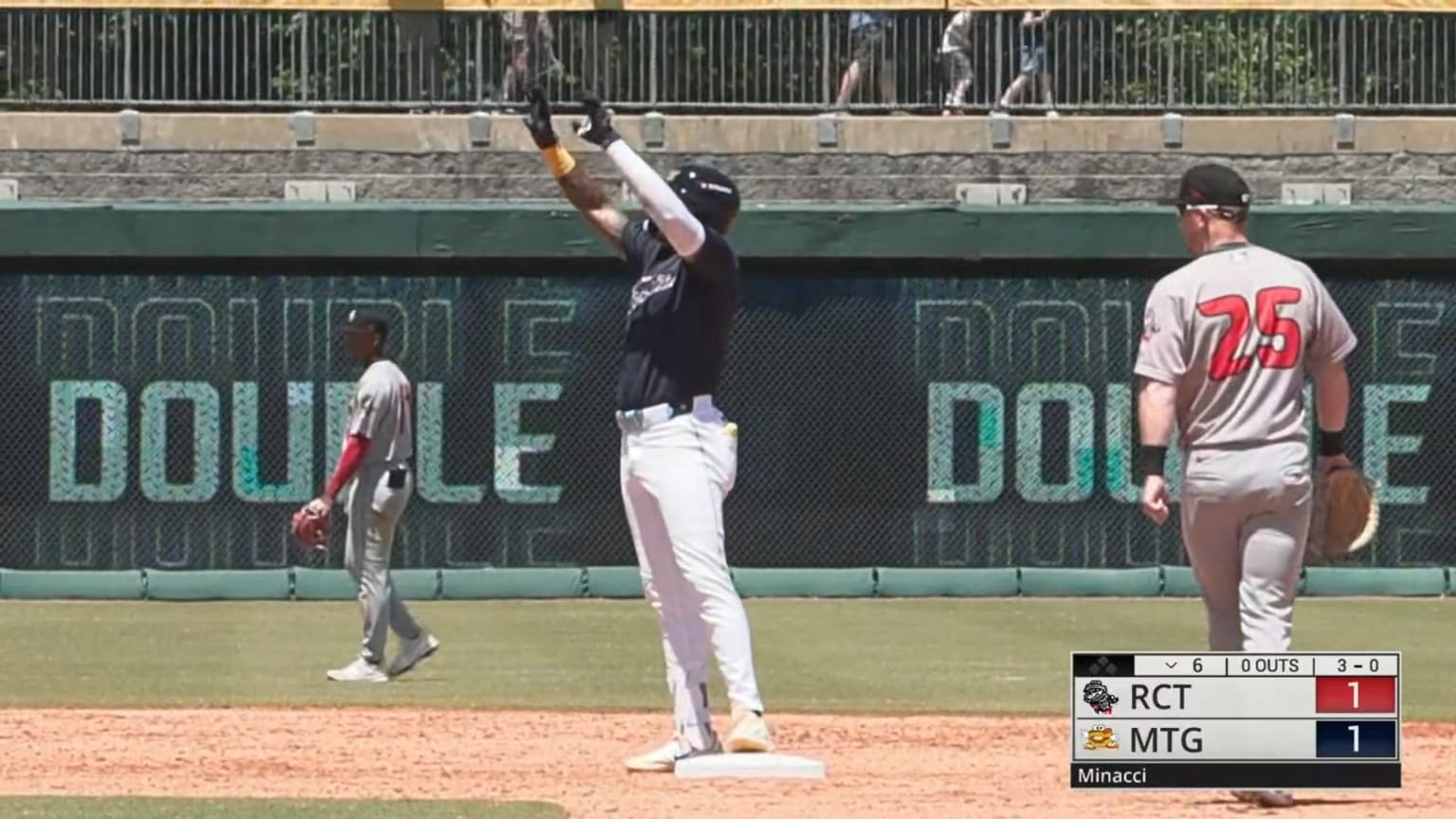 Xavier Isaac's two doubles | 04/16/2025 | Tampa Bay Rays