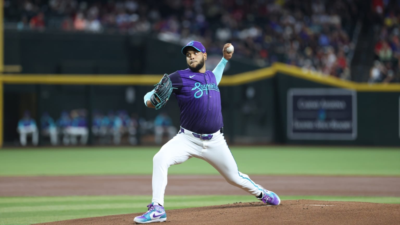 Eduardo Rodriguez fans Rob Refsnyder | 09/05/2025 | Arizona Diamondbacks