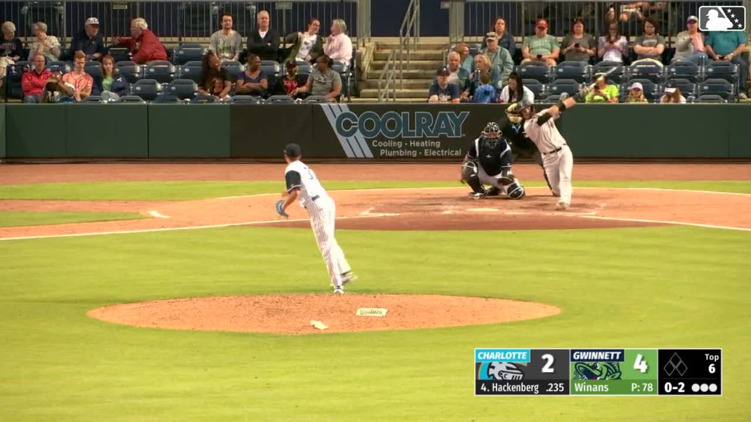 Allan Winans' fourth strikeout | 05/11/2024 | Atlanta Braves