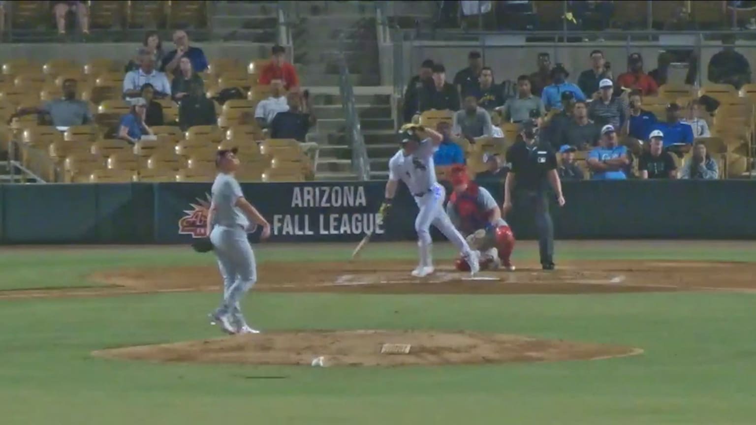 Jacob Burke crushes a two-run home run to left field | 10/13/2023 ...
