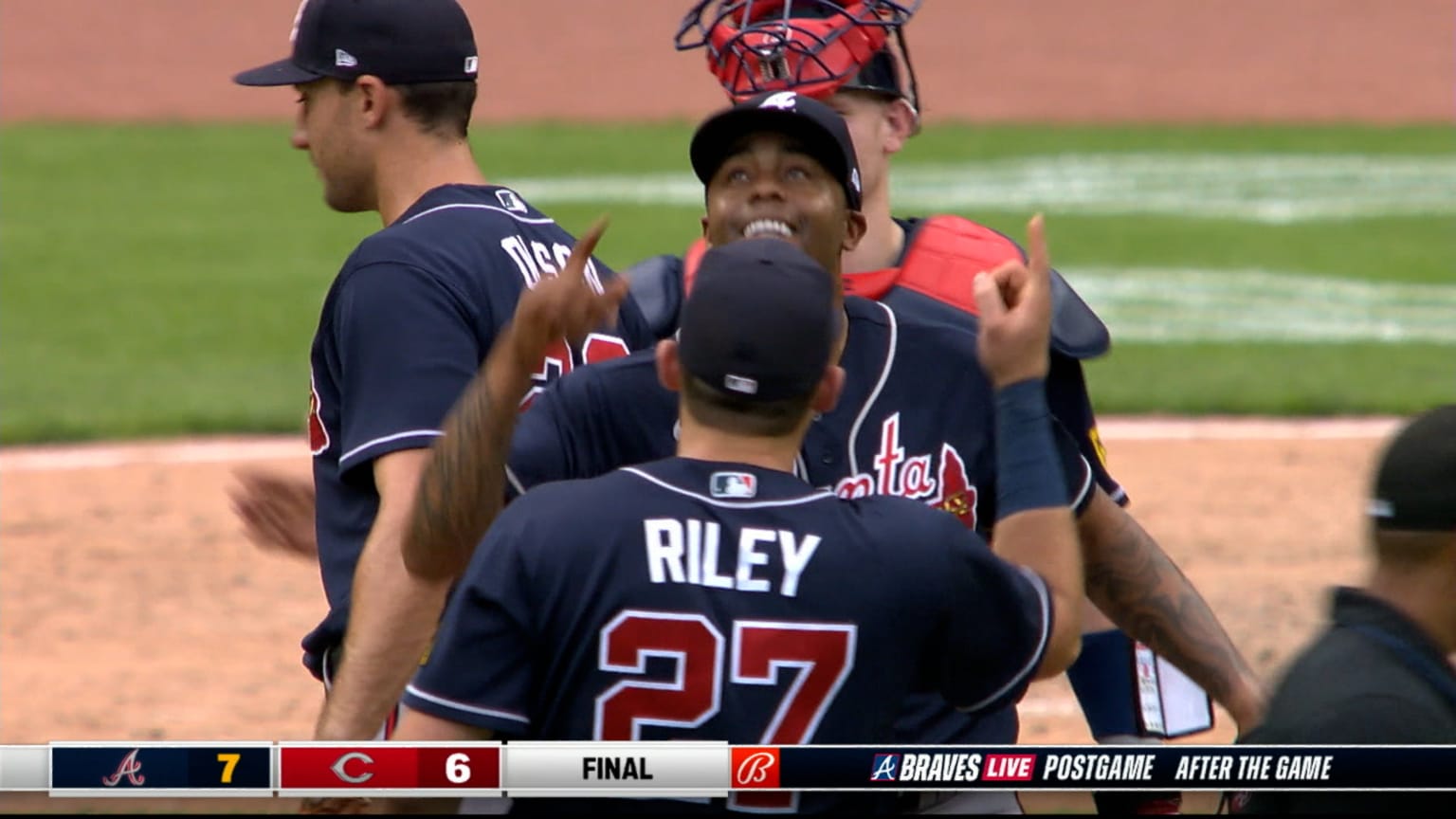 Braves secure a 7-6 win over the Reds | 06/25/2023 | Atlanta Braves