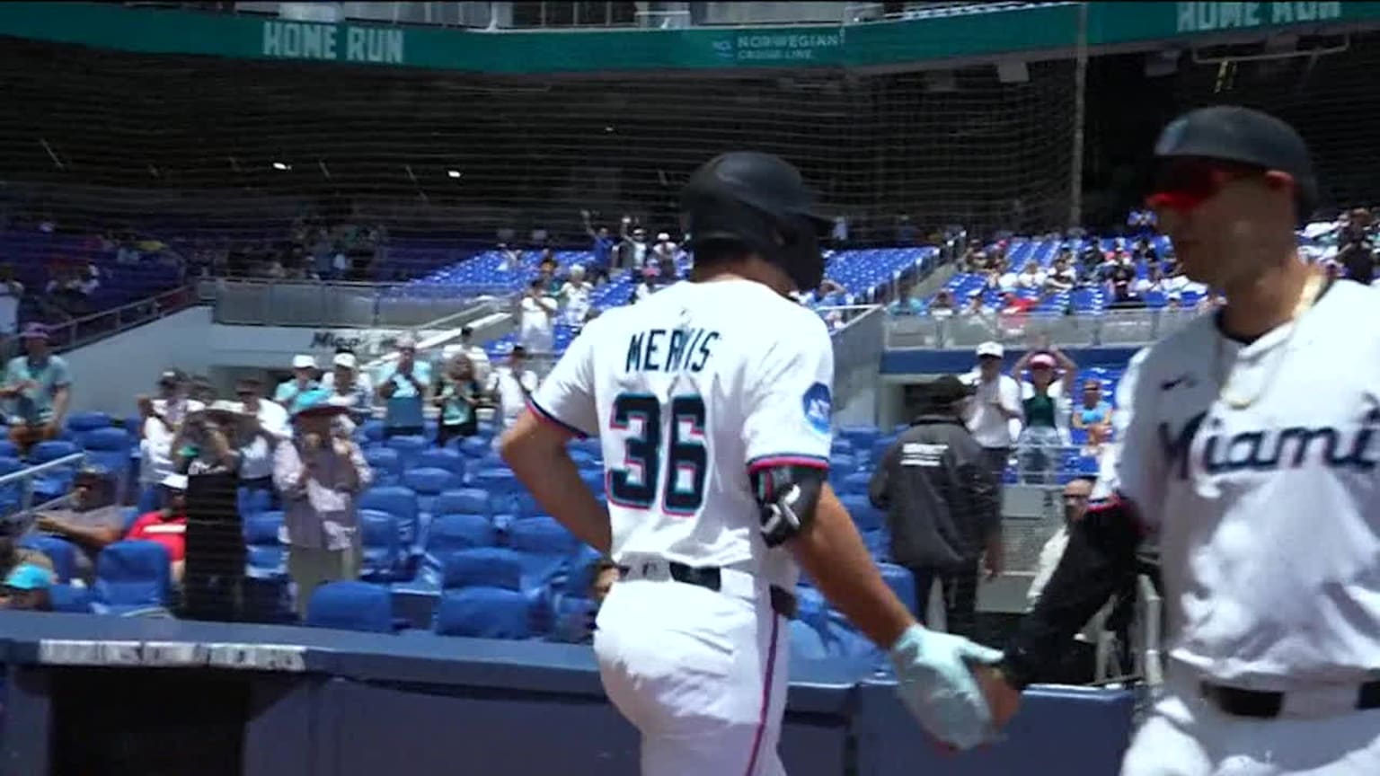 Mervis pone arriba a Miami con HR de dos carreras | 23/04/2025 | Los ...