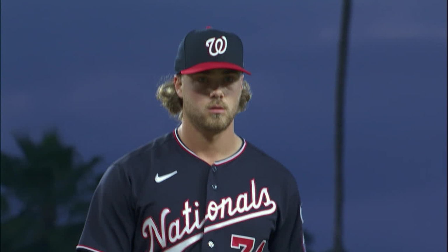 Jake Irvin strikes out James Outman in the 3rd inning | 05/30/2023 ...