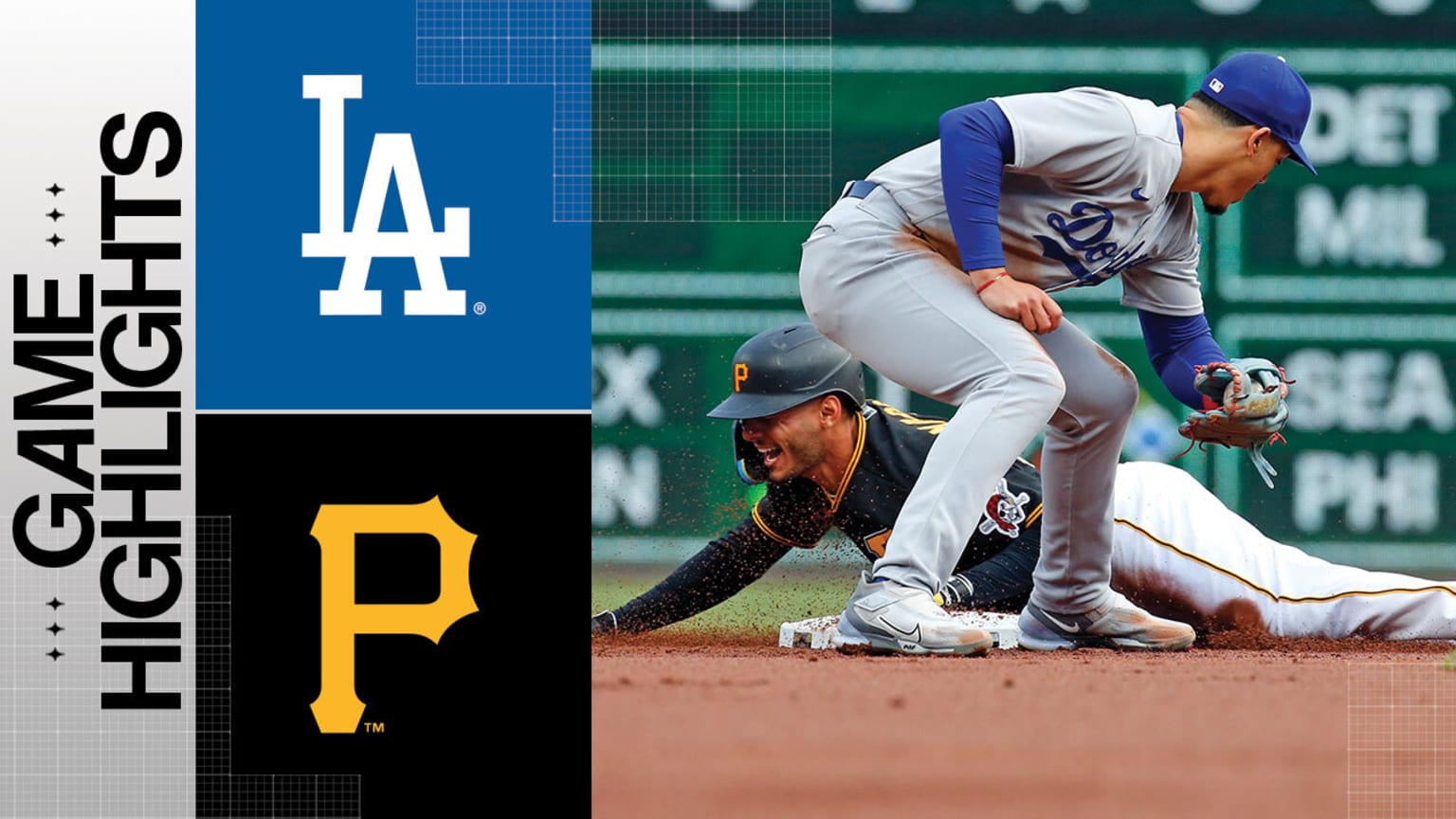 Chris Taylor leads Dodgers to 8-7 win vs. Pirates | 04/25/2023 ...